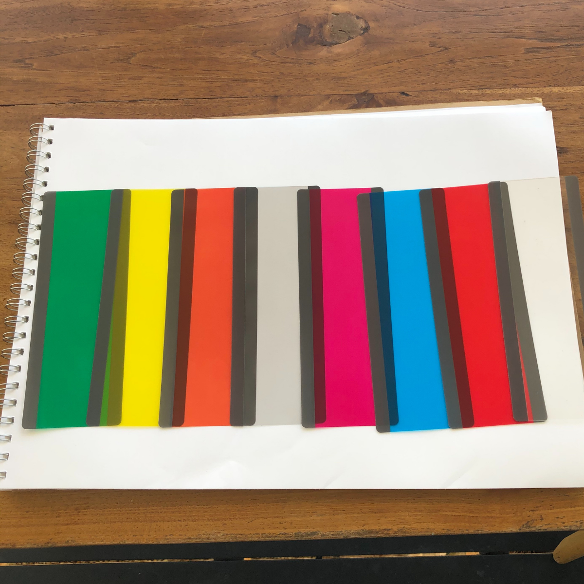 mega rainbow reading ruler 8 pack – mydyslexiashop